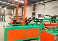 China Fully Automatic Chain Link Fence Machine Servo Motor Driver Control 9.25kw 4.2T for sale