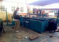 China High Speed Metal Chain Link Fence Machine 1.8mm 4.0mm 9.0KW Two Feeding Wires for sale