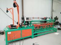 China double wire feeding Diamond Mesh Weaving Machine low noise for sale