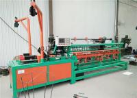China 120m2/h Automatic Chain Link Fencing Machine 6500X4500X2500MM for sale