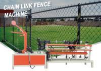China 120m2/h Automatic Chain Link Fencing Machine 6500X4500X2500MM for sale