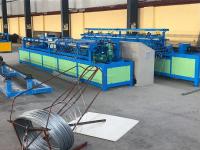 China Single Wire Chain Link Fence Machine 90m2/h 3m 4m length PLC control for sale