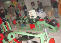 China Single Twist Razor Barbed Wire Machine Power Saving 60kg/h 2.6mm Strand Diameter for sale