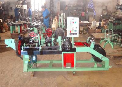 China Reverse Twisted Razor Barbed Wire Machine 1.6mm 2.8mm 50kg/H 100kg/H for sale