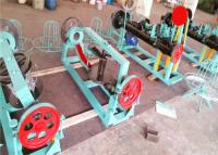 China Reverse Twisted Razor Barbed Wire Machine 1.6mm 2.8mm 50kg/H 100kg/H for sale