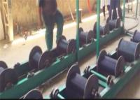 China Electrical Annealed GI Wire Making Machine 10g/m2 30g/m2 With Vertical Pay Off Stand for sale