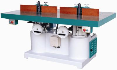 China woodworking Heavy Duty Double Spindle Shaper for sale