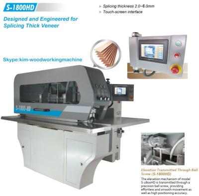 China Wood slice jointing machine veneer splicer for sale