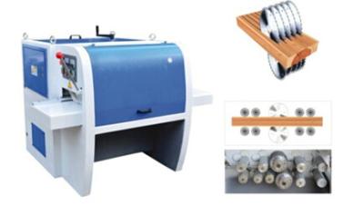 China Wood Board Cutting into Pieces Multi Blade Saw Machine for sale