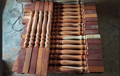 China Hot sale twist wood CNC woodworking lathe machine for table legs for sale