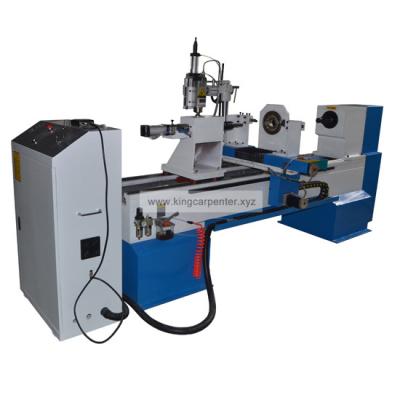 China CNC wood carving lathe machine KC1530-S for sale