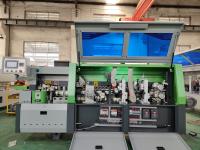 China Wood Board Edge Banding Machine for Kitchen Cabinet Production Panel Thickness 10-60mm Edge Band Tape Thickness 0.4-3mm for sale