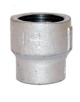 China Plain End Bs Thread Gi Pipe Malleable Iron Fittings 1inch for sale