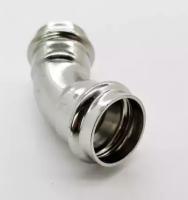 China Equal 4 Inch Stainless Steel 45 Degree Elbow ISO for sale