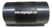 China Grade B 	Black Pipe Nipple  ERW Type   Welded Steel Pipe Nipples for sale
