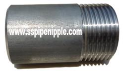 China DIN2982/ BSPT Stainless Steel Welding Nipple/Half Nipple/TOE  304/316 for sale