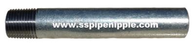 China Galvanized Pipe Nipple BSPT for sale