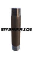 China Niple Acero Inoxidable 304/316  CEDULA 40 ROSCA  3/4