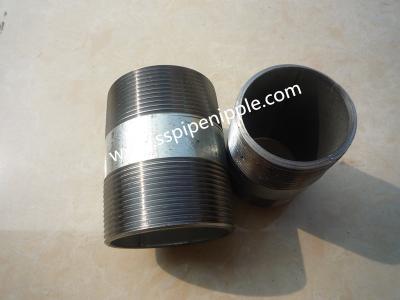 China BS1387 Carbon Steel Pipe Nipples Natural  Gas Water Industries Use for sale