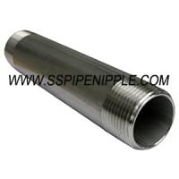 China Niple Acero Inoxidable 304/316  CEDULA 40 ROSCA  1/2 X 3