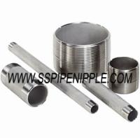 China Niple Acero Inoxidable 304/316  CEDULA 40 ROSCA  1/2 X 9