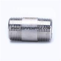 China Niple Acero Inoxidable 304/316  CEDULA 40 ROSCA  1/2 X 6