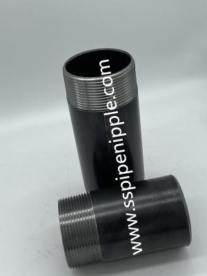 China ISO7/1 Carbon Steel Pipe Nipples 3 X 4 Standard Size Or Customized for sale