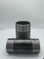 China Welded Carbon Steel Pipe Nipples 11/2  X 100mm Length Stable Perofrmance for sale