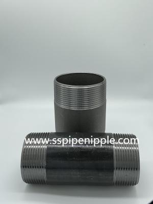 China Welded Carbon Steel Pipe Nipples 11/2  X 100mm Length Stable Perofrmance for sale
