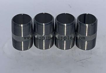 China Niple Acero Inoxidable 304/316  CEDULA 40 ROSCA  1/2 X 11