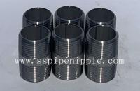 China Seamless Stainless Steel Pipe Nipple Construction Machine Building Use for sale