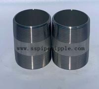 China Niple Acero Inoxidable 304/316  CEDULA 40 ROSCA  11/4