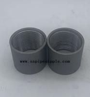 China Female Threaded Stainless Steel Coupling 150 LBS Customized  1/8