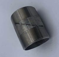 China Anti Rust Stainless Steel Pipe Nipple Brush Polish Bright Surface for sale