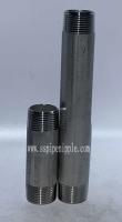 China Schedule 40 / 80 Stainless Steel Pipe Nipple Weld Nipple Fittings for sale