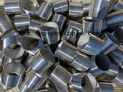 China 304/316 Stainless Steel Pipe Nipple Customized 10.27mm - 219mm Outer Diameter for sale