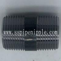 China Seamless  Black Pipe Nipple 1