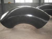 China 90 Degree Elbow Steel Butt Welding Pipe Fittings SCH40 Wall Thickness for sale