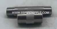 China Durable Stainless Steel Threaded Nipple High Strength Long Working Life for sale