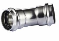 China 3 45 Degree Plumbing Elbow V Type Double Stainless Steel Press Fittings for sale