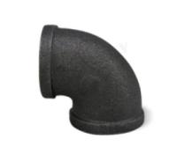 China Banded Galvanized Bend Malleable Iron Pipe Fitting 6 Inch for sale