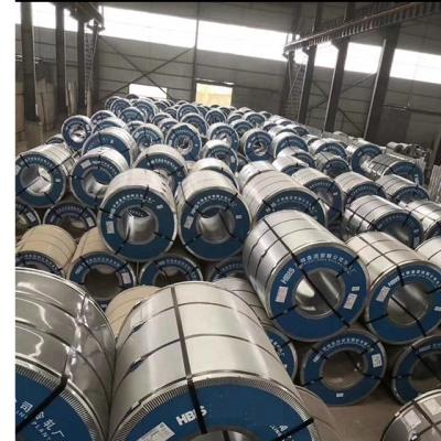 China Hot Dipped Color Coated Galvanized Steel Coil Factories GI Prime Z275 Slightly Oily Skin Pass for sale