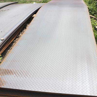 China 1018 1020 Low carbon steel diamond plate tread checker Cold Rolled DC01 DC02 DC03 Q235 for sale