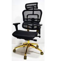China Manager Luxury Ergonomic Computer Chair Revolving With Sliding Mechanism for sale