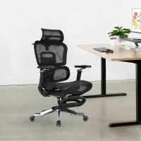 China Ergonomic Full Mesh Chair High Back Executive CEO Chair with Footrest for sale