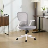 China Low Back Mesh Staff Chair Swivel Office Computer Desk Chair Adjustable for sale