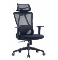 China Staff Ergonomic Swivel Office Chair With Adjustable Lumbar Cushion for sale