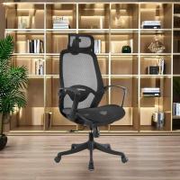 China Staff Office Adjustable Mesh Ergonomic Computer Chair with Lumbar Support for sale