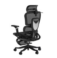 China High Back Ergonomic Computer Chair With Wire Control Mechanism Backrest Adjustable for sale