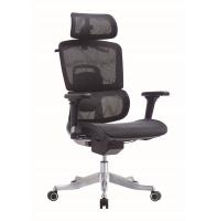 China Aluminum Ergonomic Office Mesh Chair Revolving Height Adjustable for sale